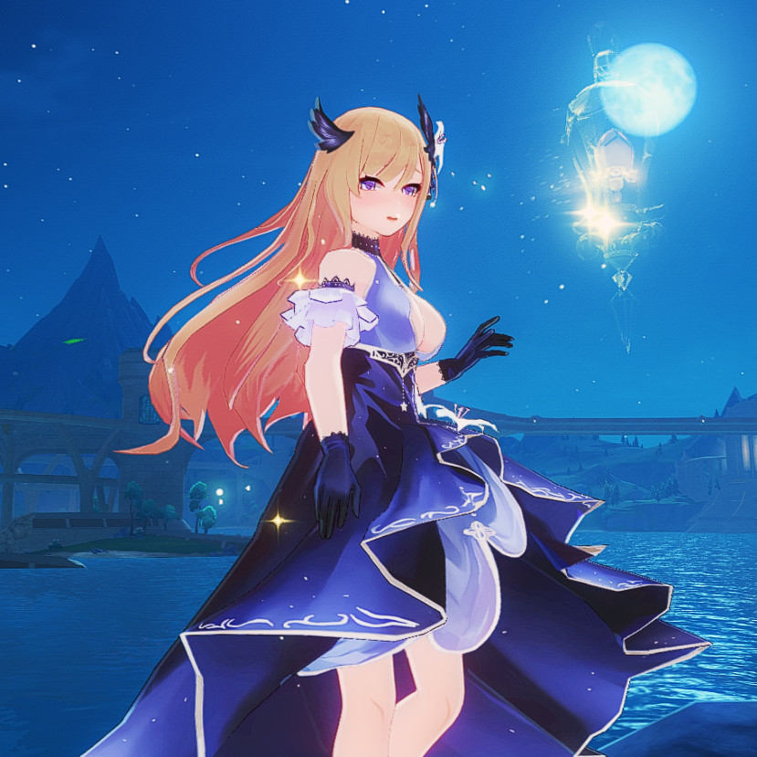 Evening Dress Emilie Mod for Genshin Impact | GI Mods