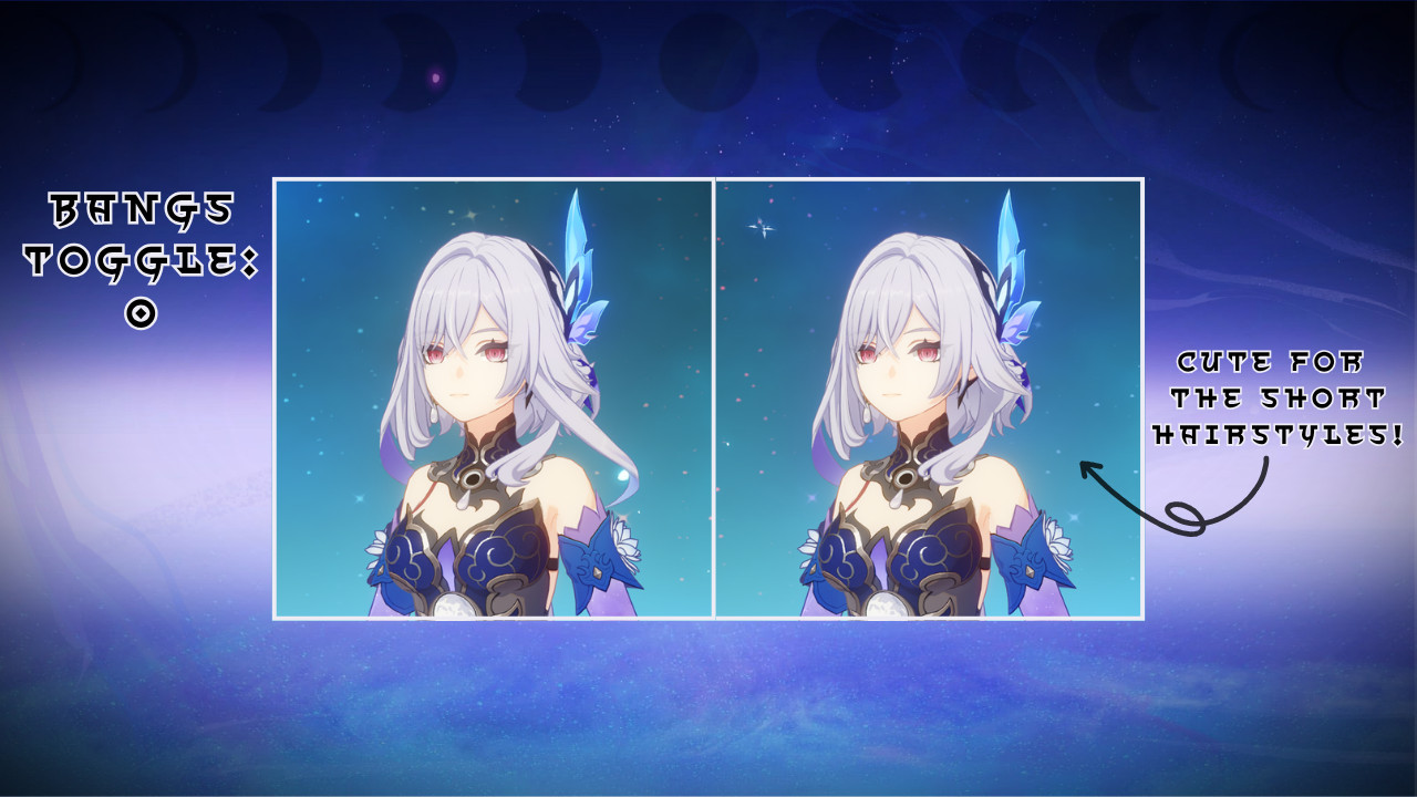 Skirk Moonlit Blade (12 Hairs + More)! Mod for Genshin Impact | GI Mods