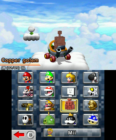 Copper golem Mod for Mario Kart 7 | MK7 Mods