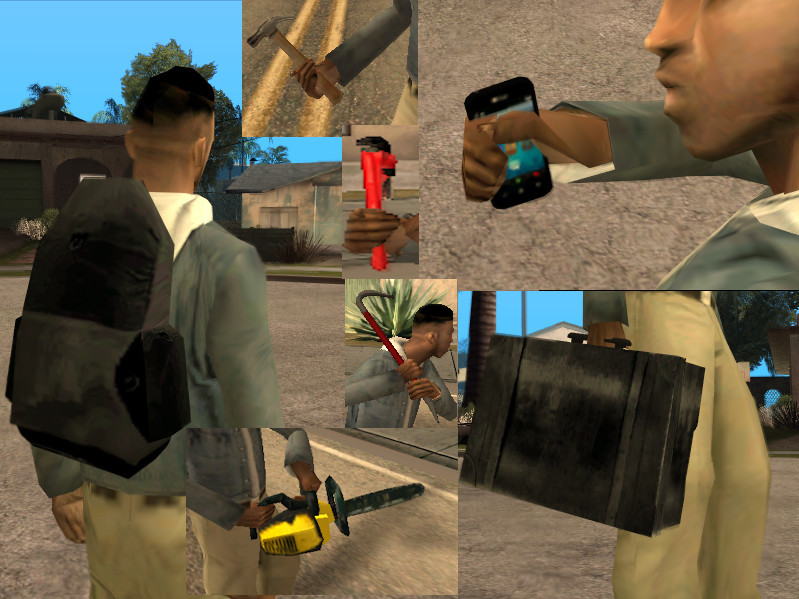Weapon modpack Mod for Grand Theft Auto: San Andreas | GTA:SA Mods