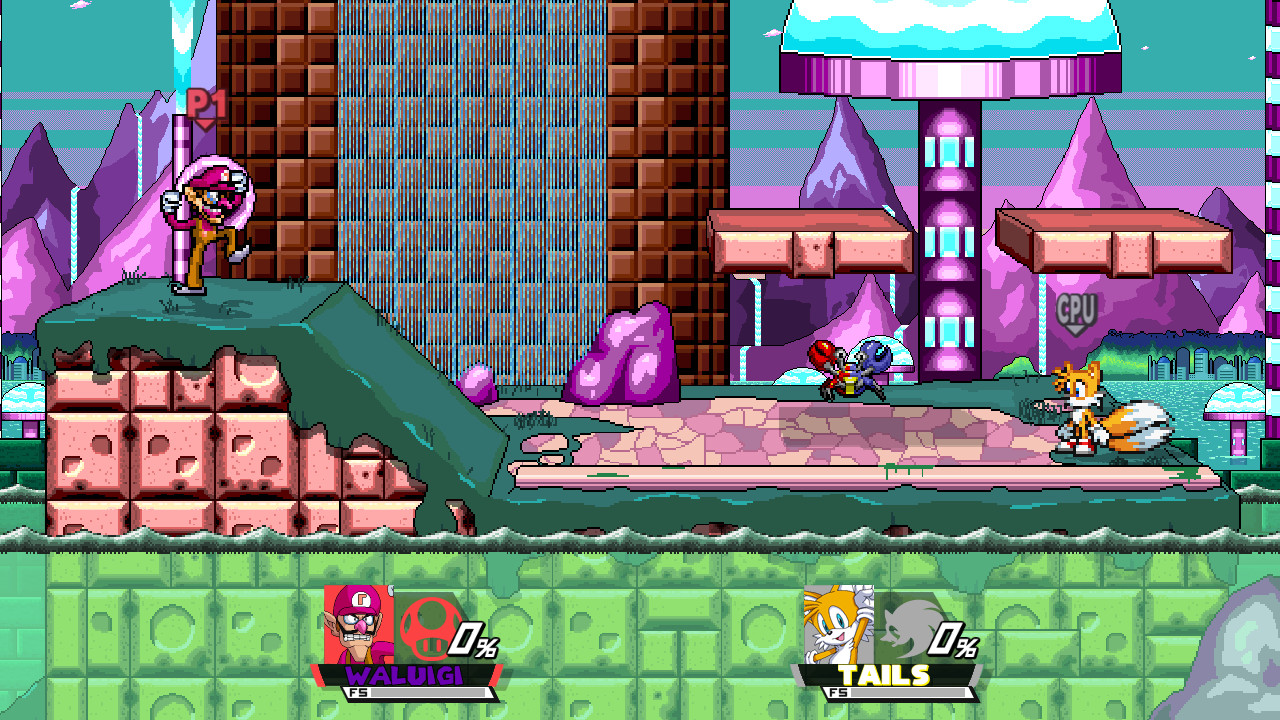 Sonic 2 - Aqua Lake Zone (9.5/CMC+) Mod for Super Smash Bros. Crusade ...