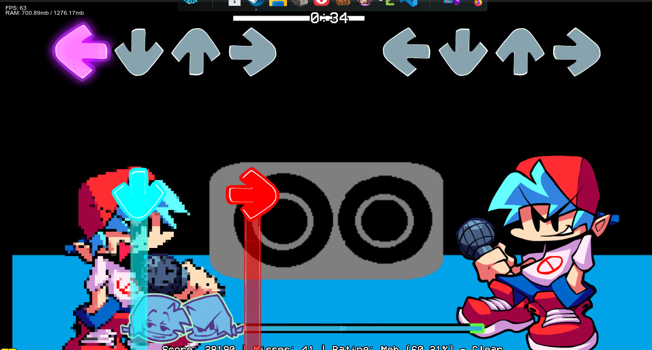 Test Reworked ("AND"HEV MIX) Mod for Friday Night Funkin' | FNF Mods