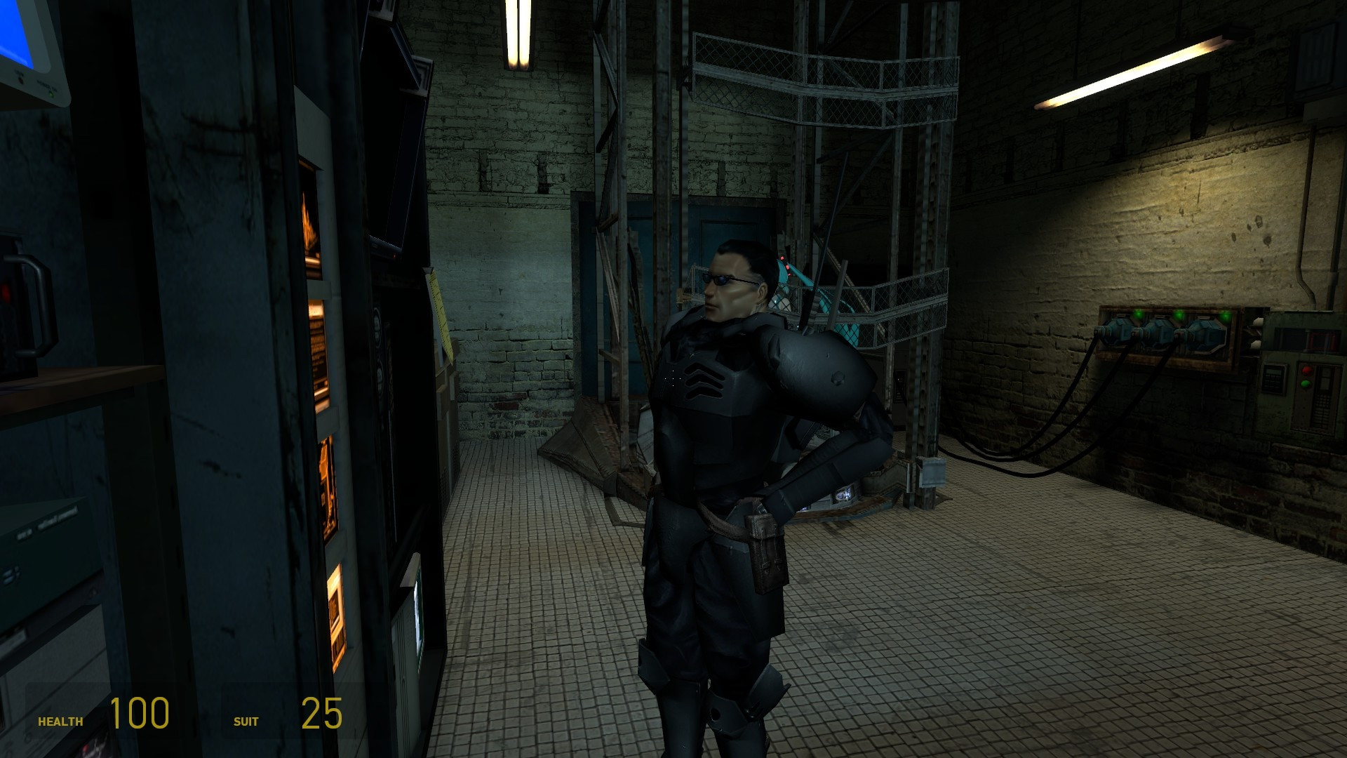 Deus Ex: JC Denton with Jin-Roh Armor (Barney) Mod for Half-Life 2 | HL2 Mods