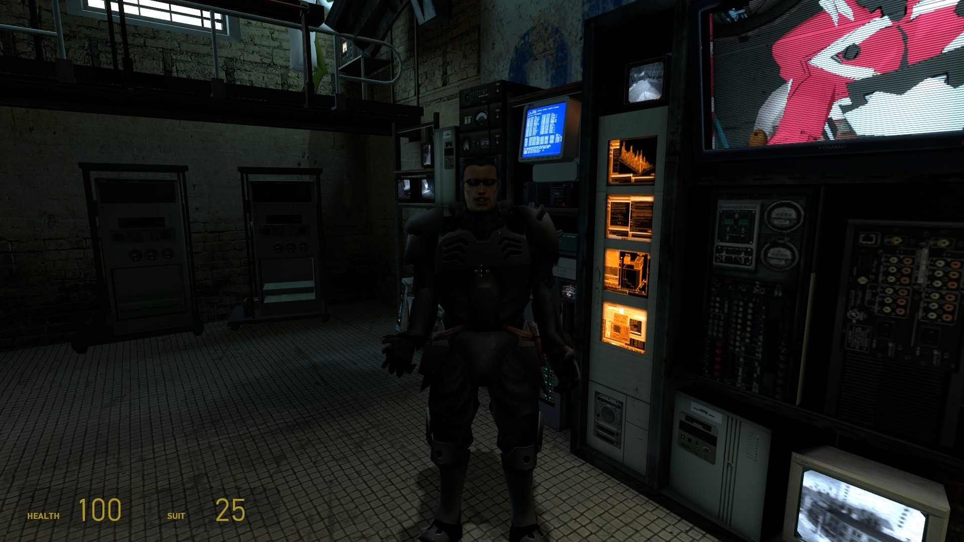 Deus Ex: JC Denton with Jin-Roh Armor (Barney) Mod for Half-Life 2 ...