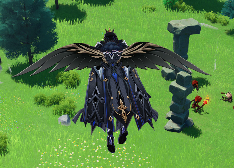 CAPITANO OVER SKIRK Mod for Genshin Impact | GI Mods