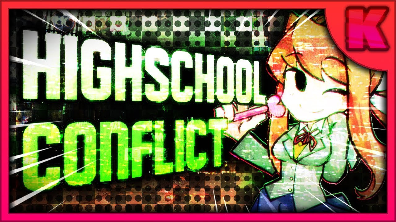 High School Conflict Kanesucks Remix Mod for Friday Night Funkin' | FNF ...