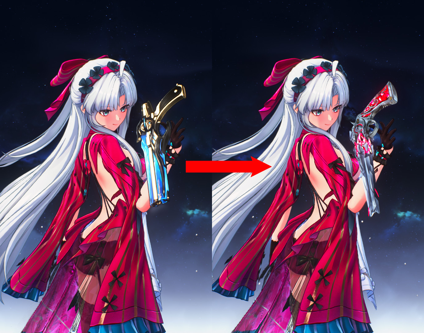 carlotta weapon replace static mist/珂莱塔专武替换停驻之烟 Mod for Wuthering Waves ...