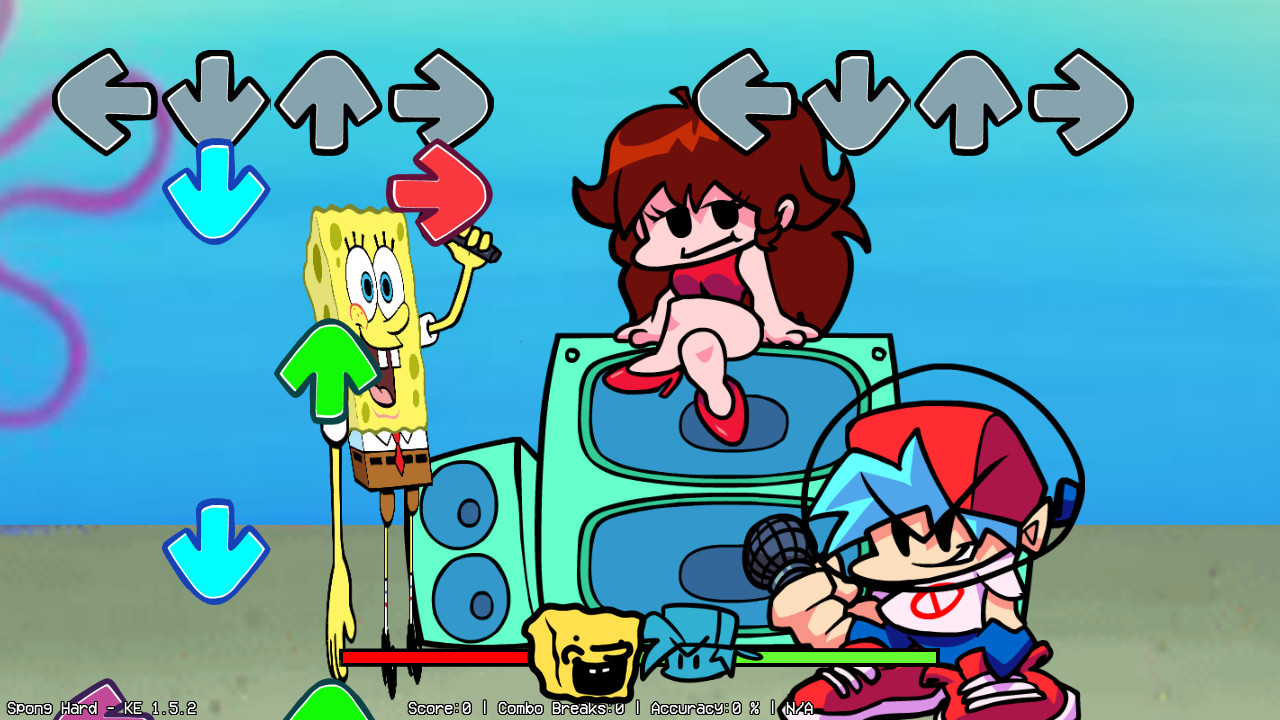 Vs. Spong FULL WEEK Mod for Friday Night Funkin' | FNF Mods