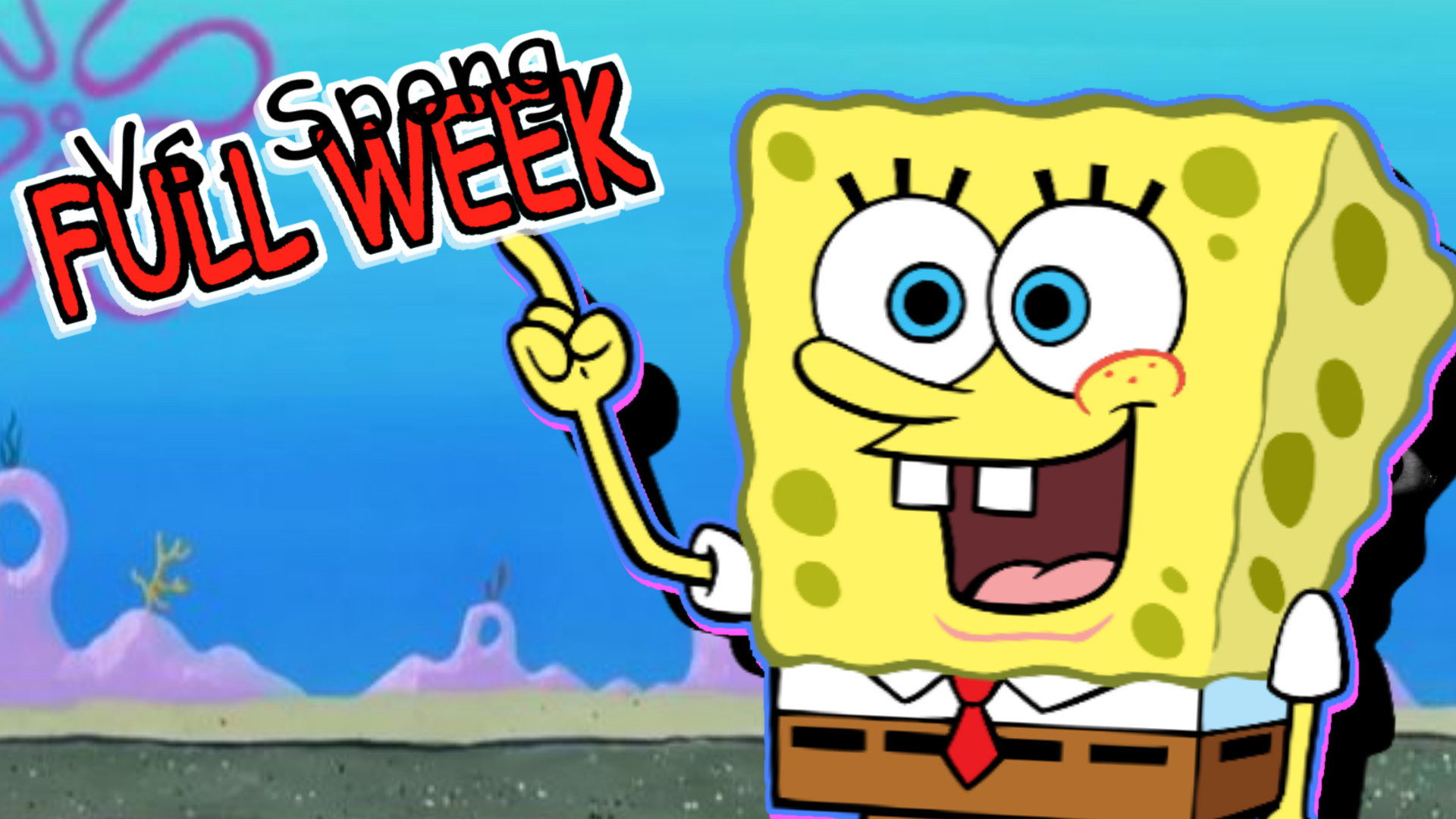 Vs. Spong FULL WEEK Mod for Friday Night Funkin' | FNF Mods