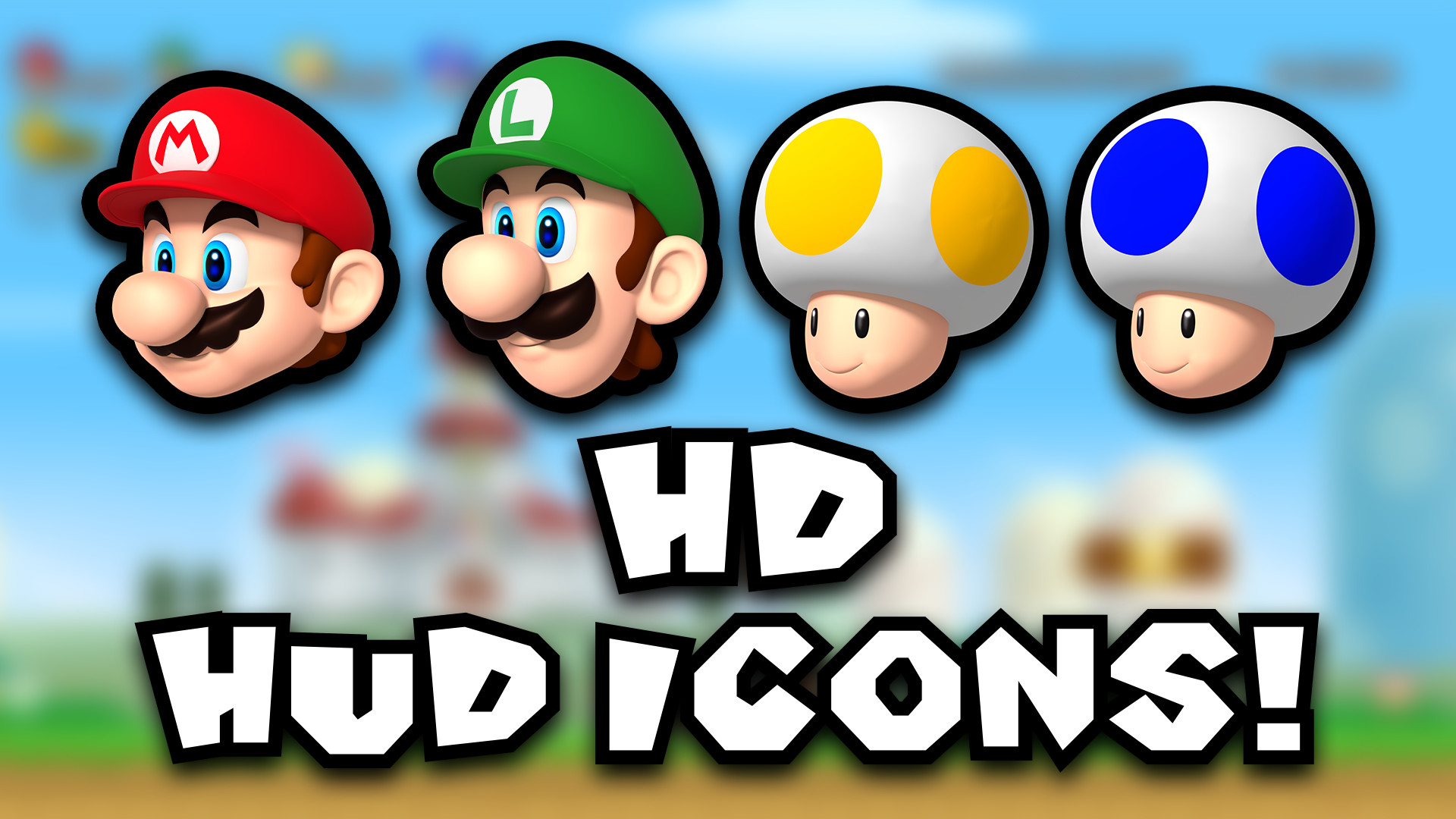 Shine's Promo-Quality HUD Icons Mod for New Super Mario Bros. Wii ...
