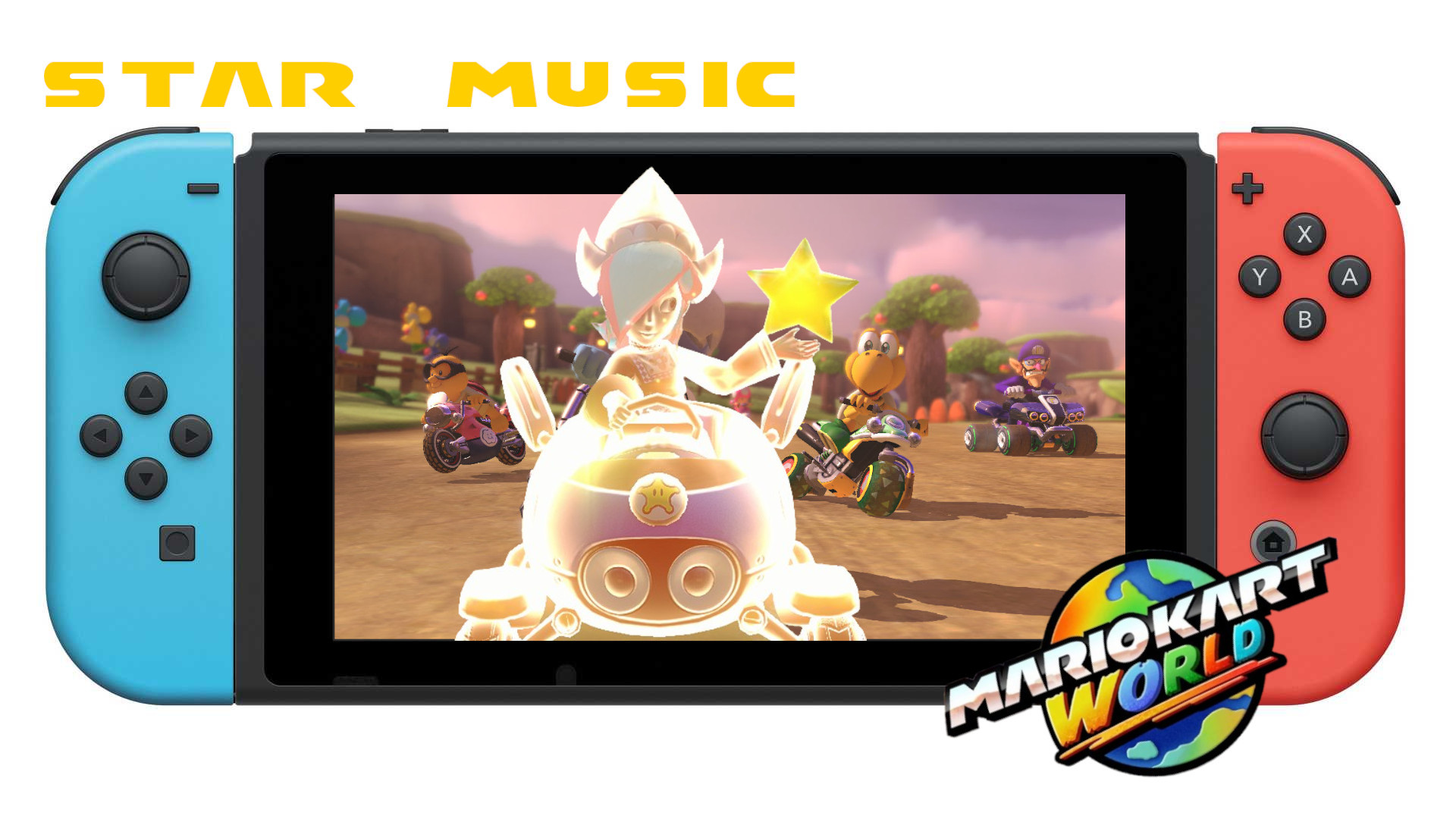 Mario Kart World - Star Music Mod for Mario Kart 8 Deluxe | MK8D Mods