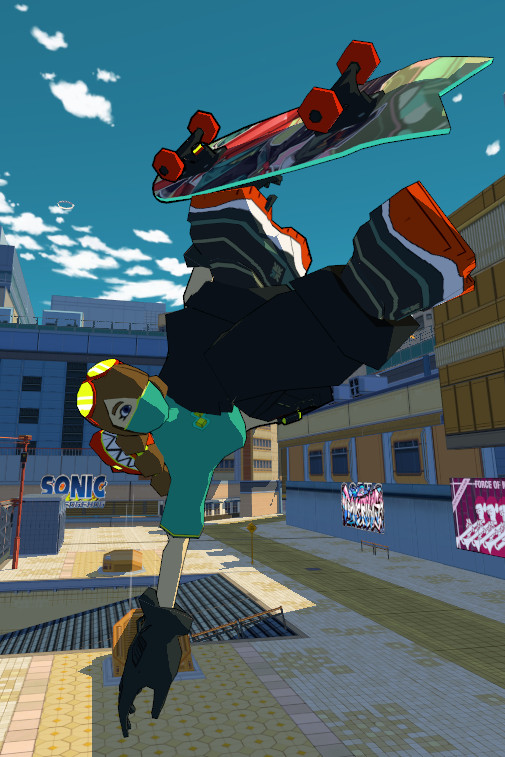 Red inspired Jay recolor Mod for Bomb Rush Cyberfunk | BRC Mods