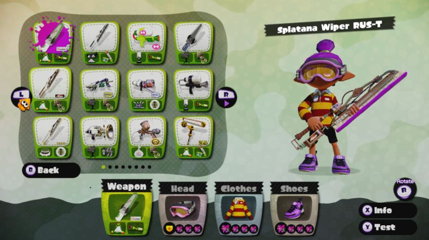 Splatana port (model) Mod for Splatoon | Splatoon Mods