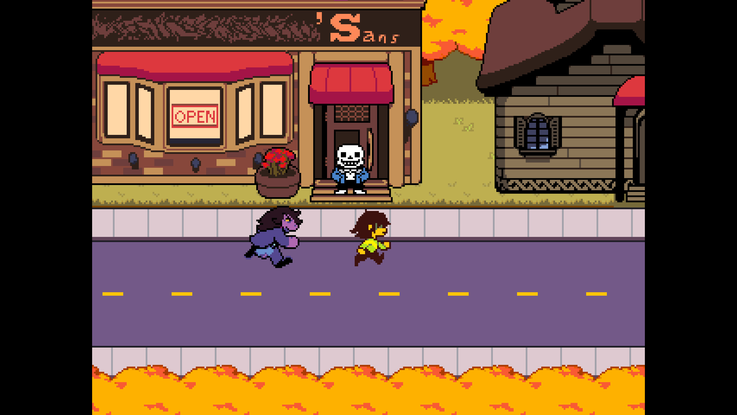 Fun Gang Running Animations Mod for Deltarune | DR Mods