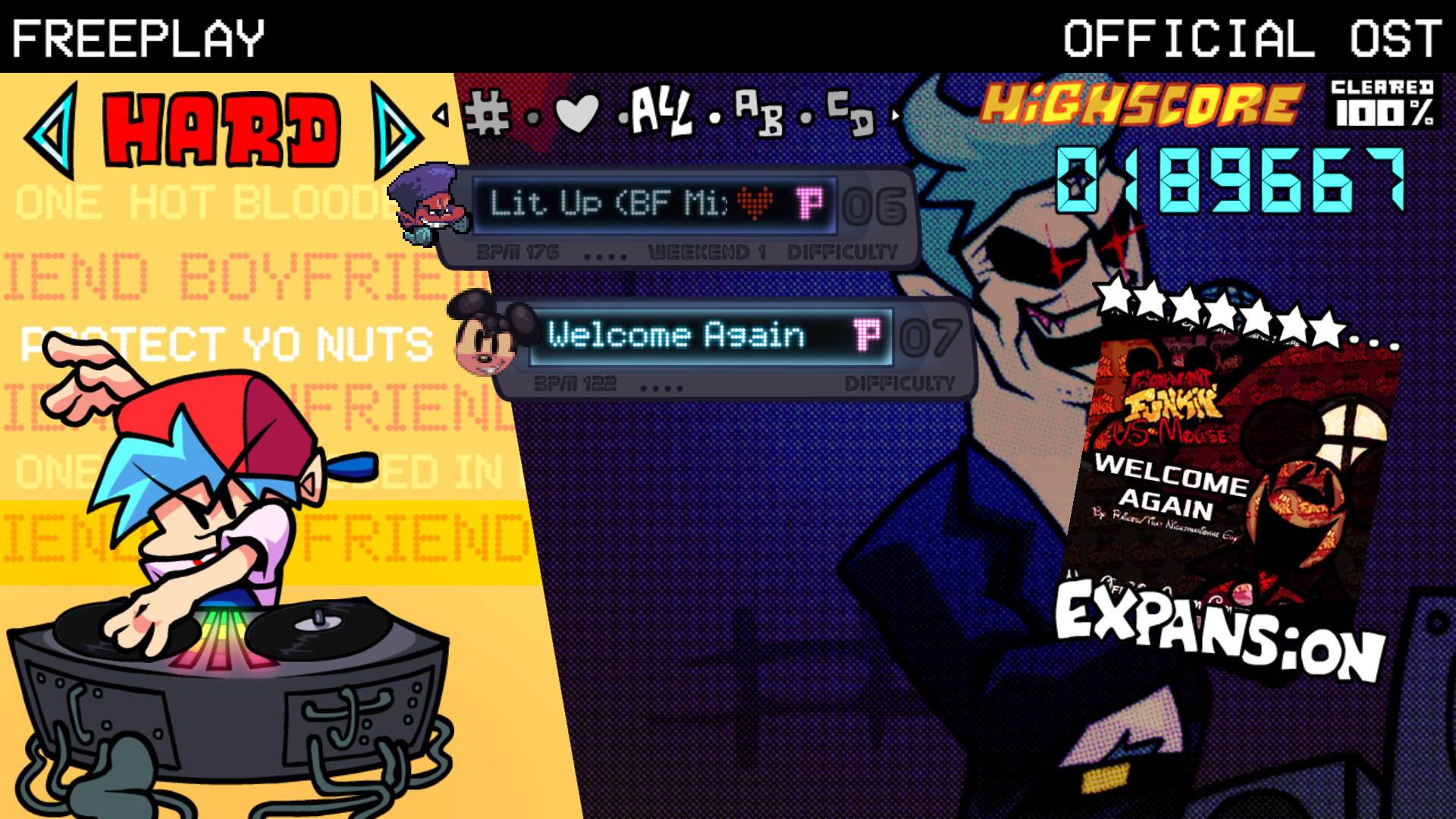 [SENSITIVE CONTENT] WELCOME AGAIN CHARTED - Vs. Mouse Fanchart Mod for ...