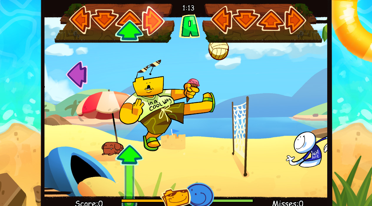 VS. Bob Deluxe (Bob's Beach Day) Mod for Friday Night Funkin' | FNF Mods