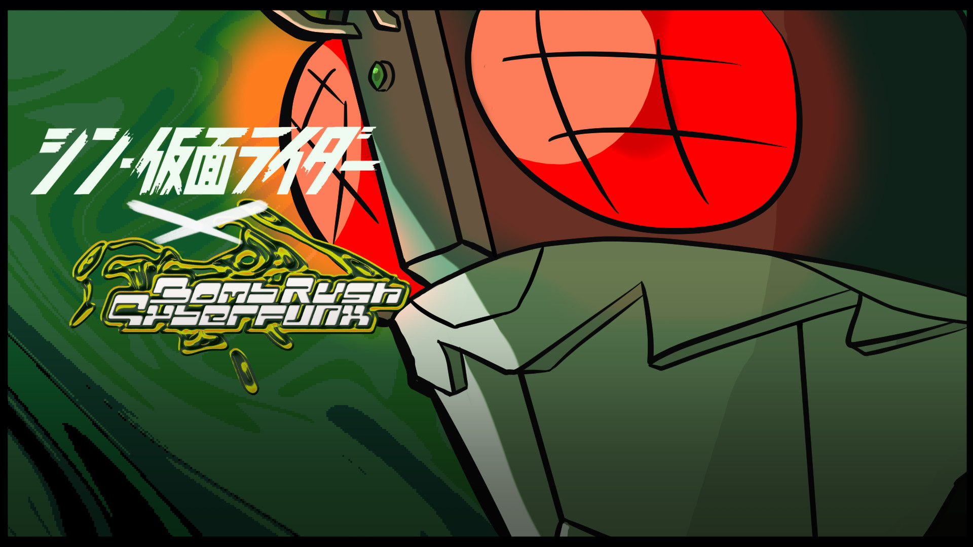 Shin Kamen Rider X BRC Mod for Bomb Rush Cyberfunk | BRC Mods