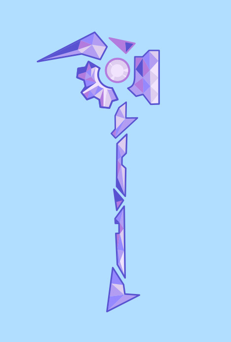 Crystalized Light Weapon Set Mod for Brawlhalla | BHalla Mods