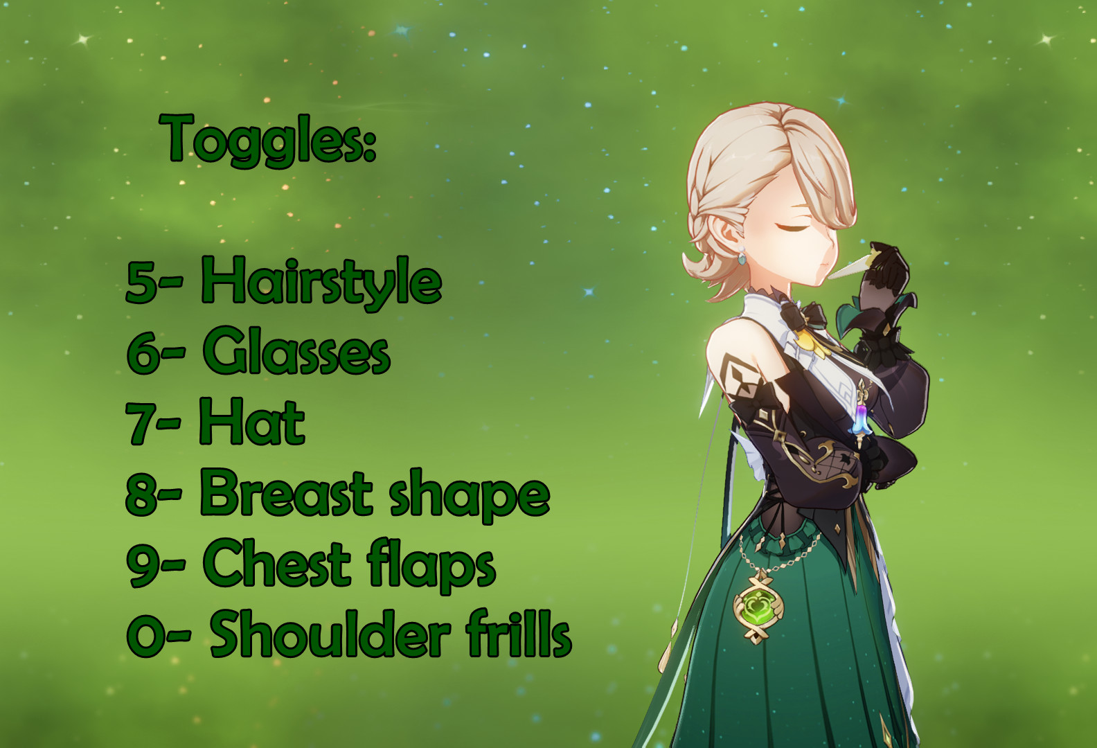 Emilie Tweaks [Multitoggle] Mod for Genshin Impact | GI Mods