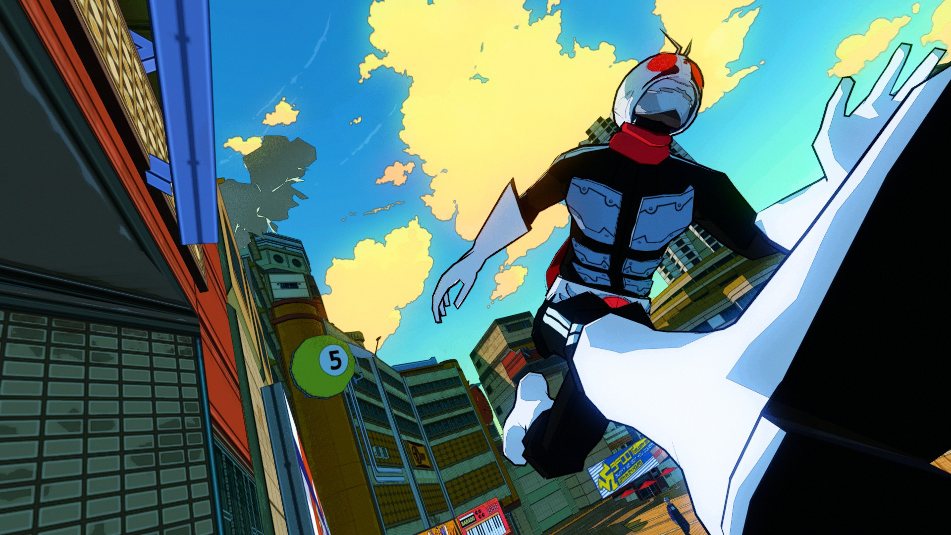 Shin Kamen Rider X BRC Mod for Bomb Rush Cyberfunk | BRC Mods