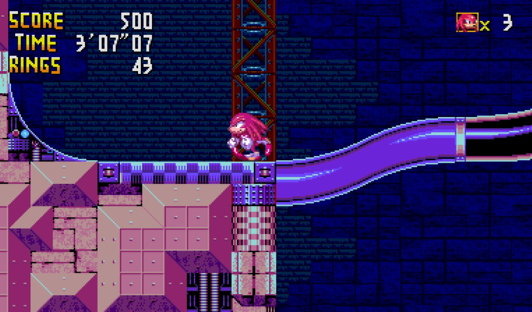 Knuckles' Chaotix LBZ (Day)(Sunset) Mod for Sonic 3 A.I.R. | S3AIR Mods