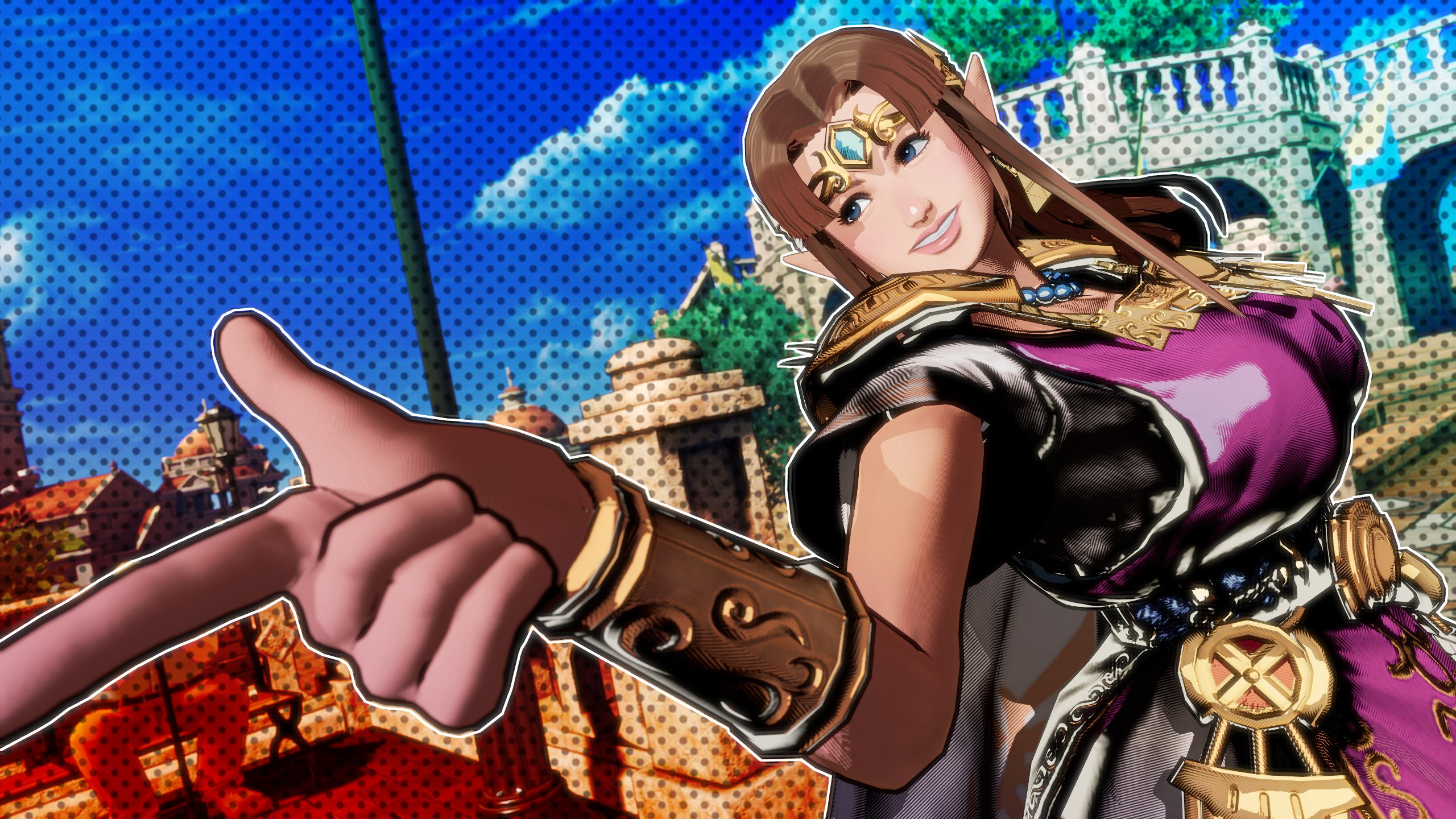 Princess Zelda over B. Jenet Mod for Fatal Fury: City of the Wolves ...