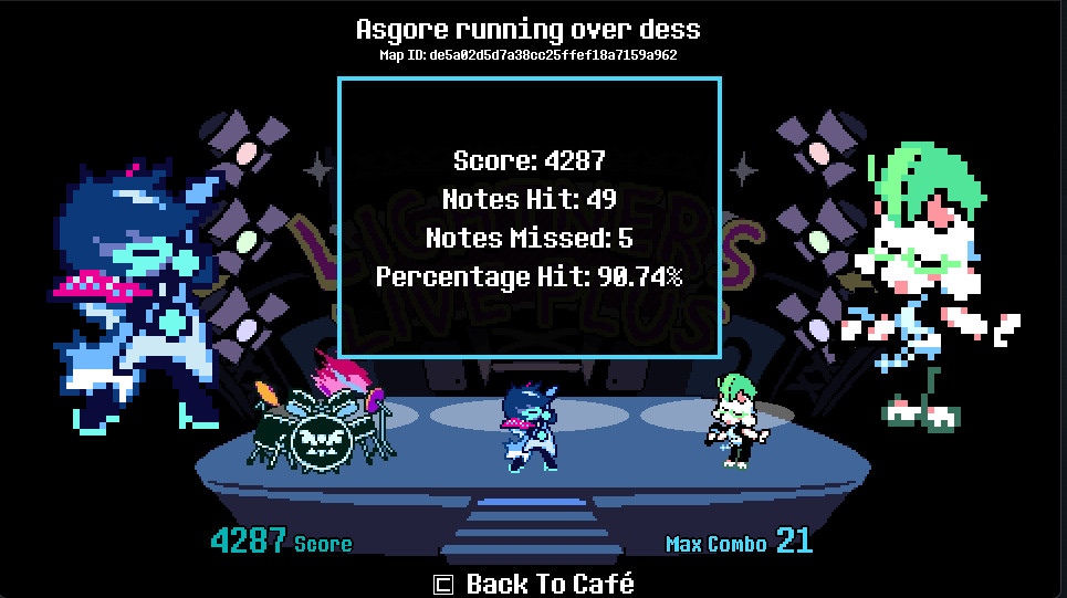 Asgore runs over the roaring knight Mod for Deltarune: Lightners Live ...