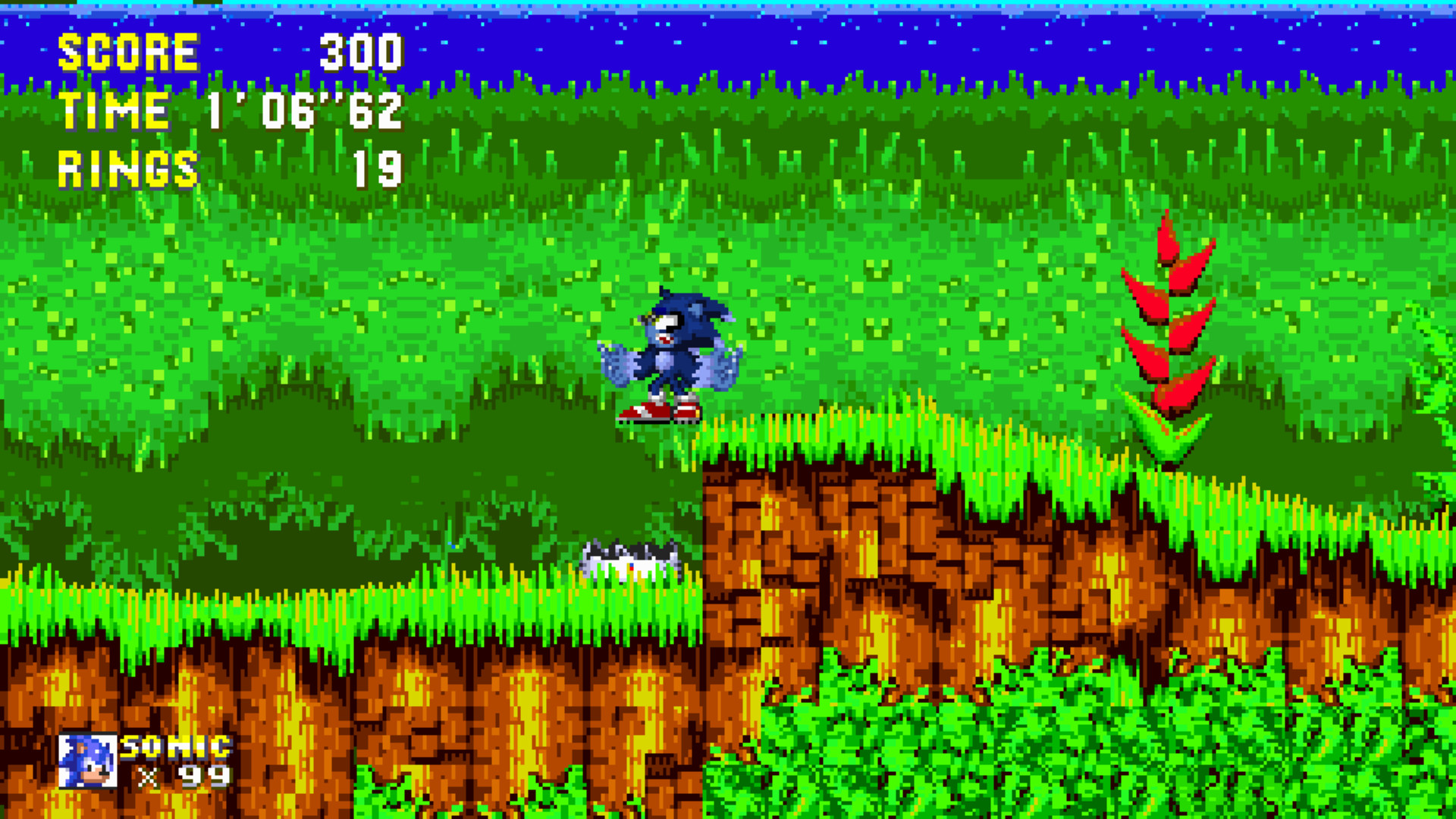 Werehog Sonic In Sonic 3 A.I.R(With Punch Ability) Mod for Sonic 3 A.I ...