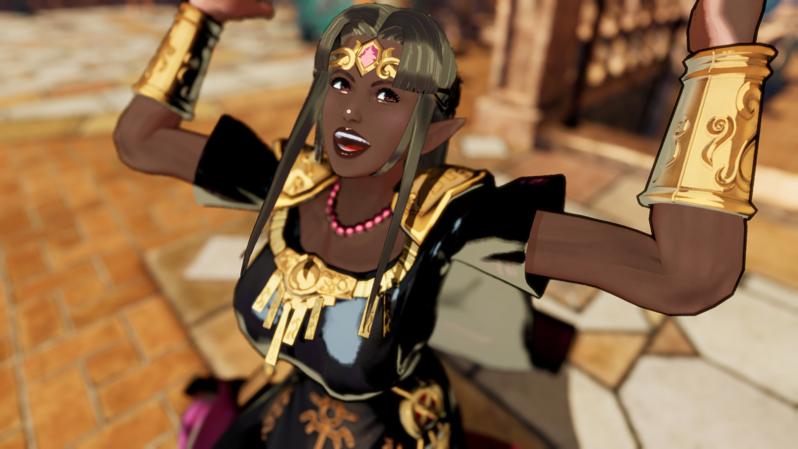 Princess Zelda over B. Jenet Mod for Fatal Fury: City of the Wolves ...