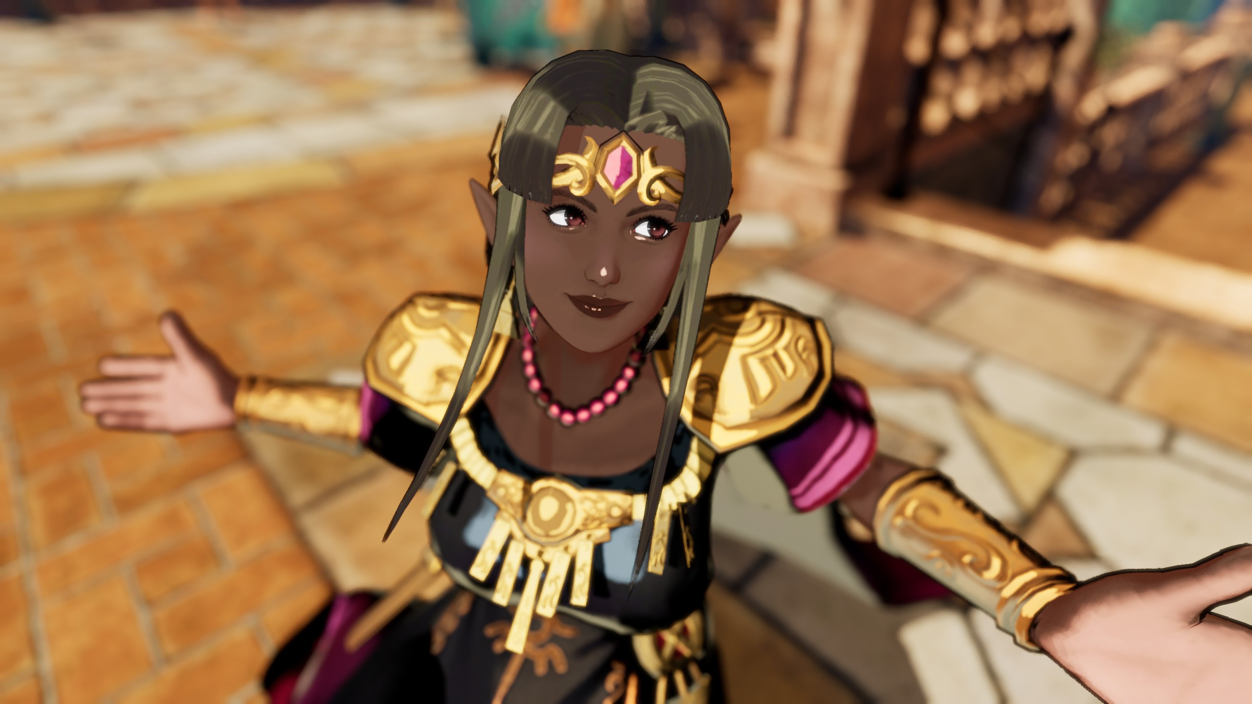 Princess Zelda over B. Jenet Mod for Fatal Fury: City of the Wolves ...