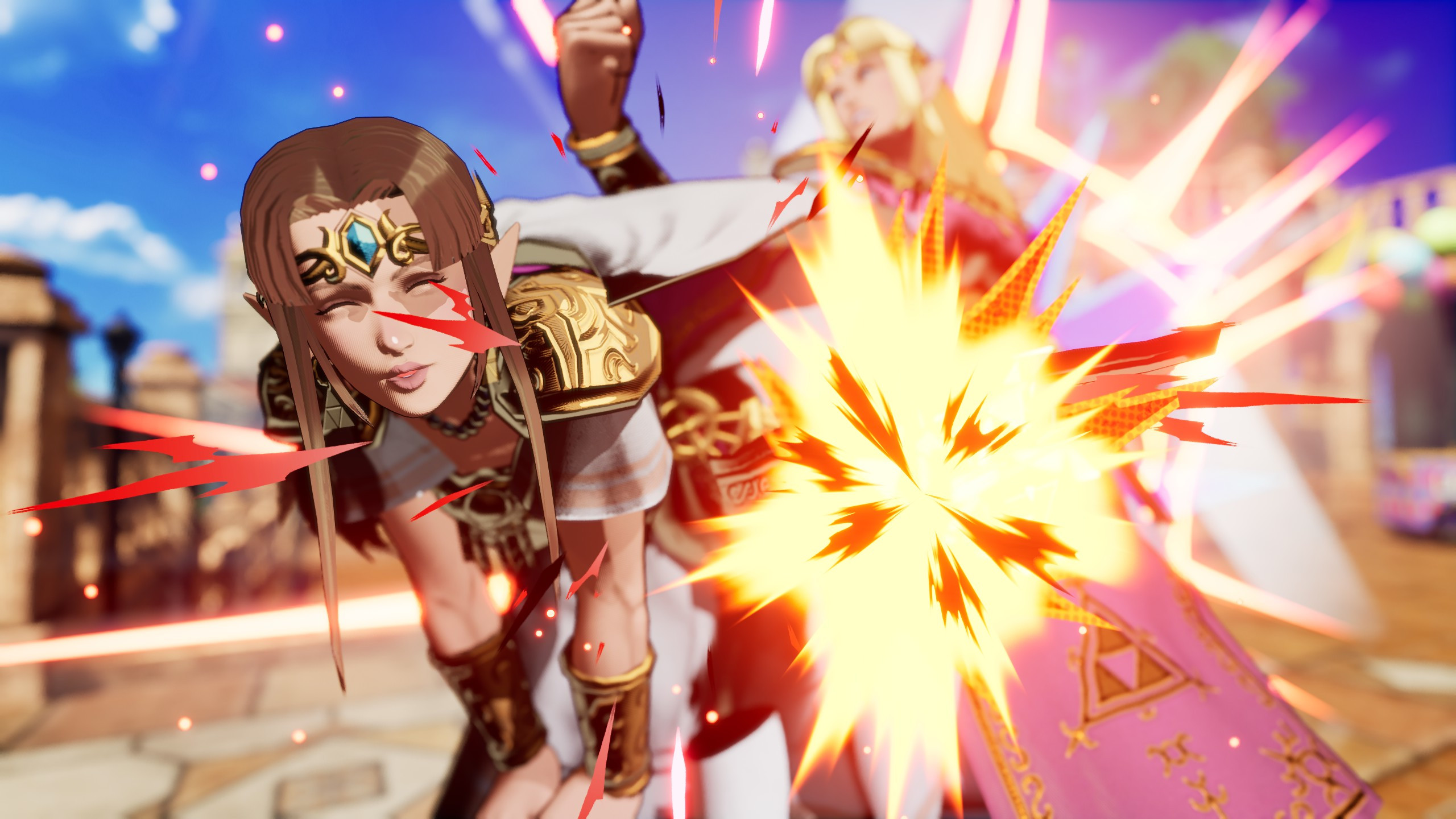 Princess Zelda over B. Jenet Mod for Fatal Fury: City of the Wolves ...