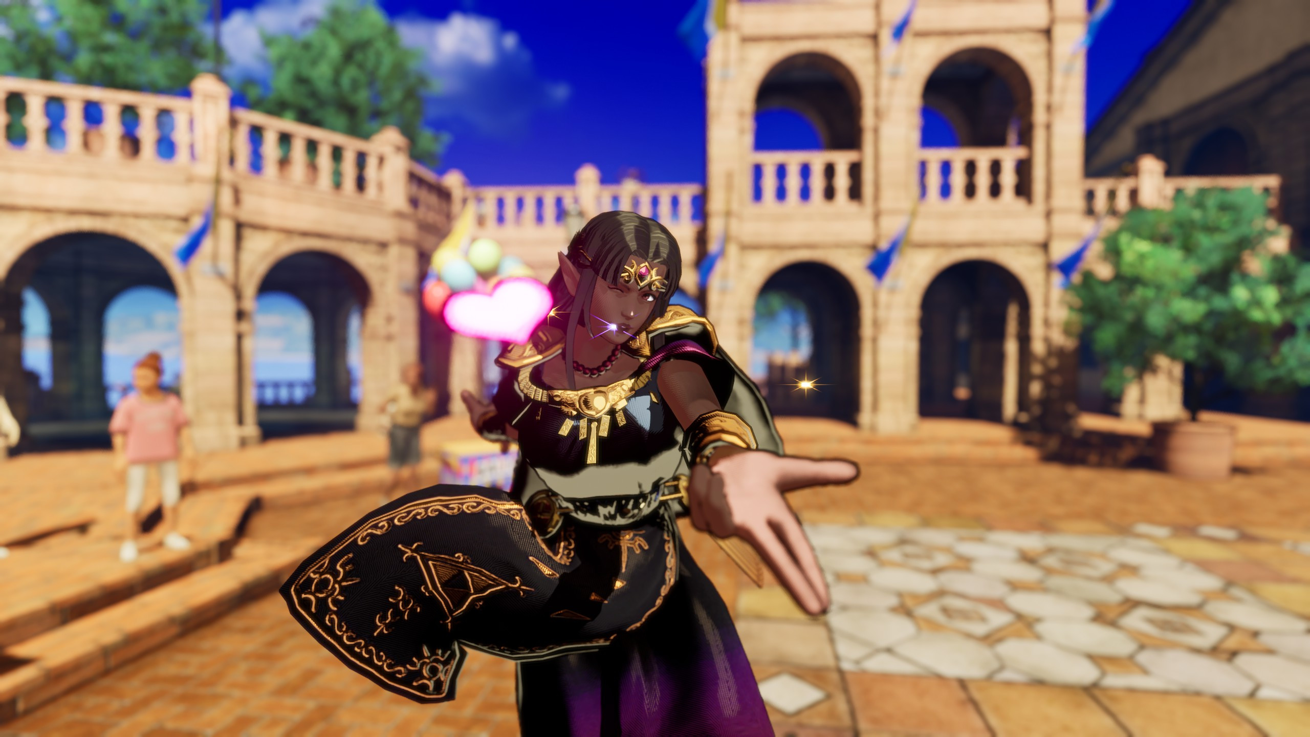 Princess Zelda over B. Jenet Mod for Fatal Fury: City of the Wolves ...