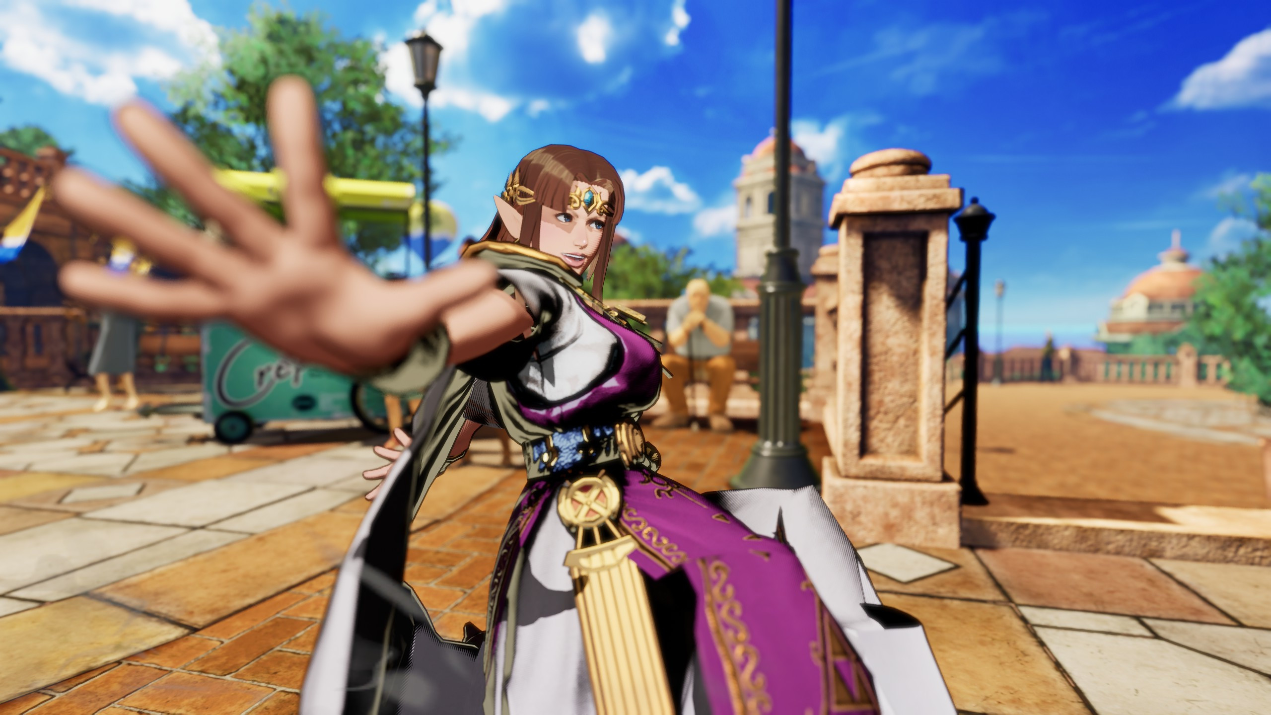 Princess Zelda over B. Jenet Mod for Fatal Fury: City of the Wolves ...