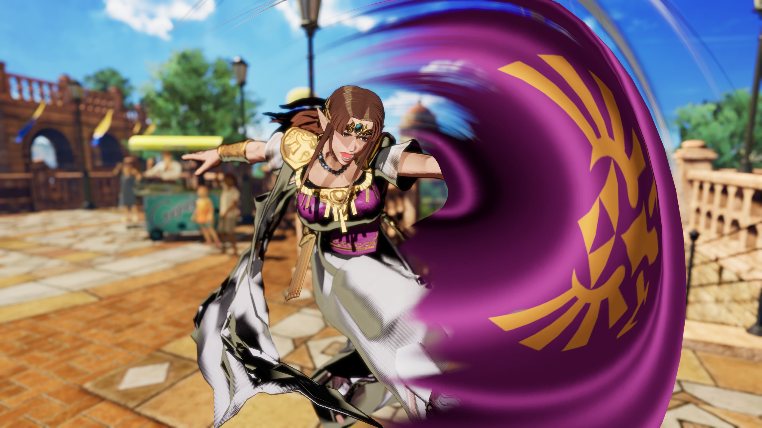 Princess Zelda over B. Jenet Mod for Fatal Fury: City of the Wolves ...