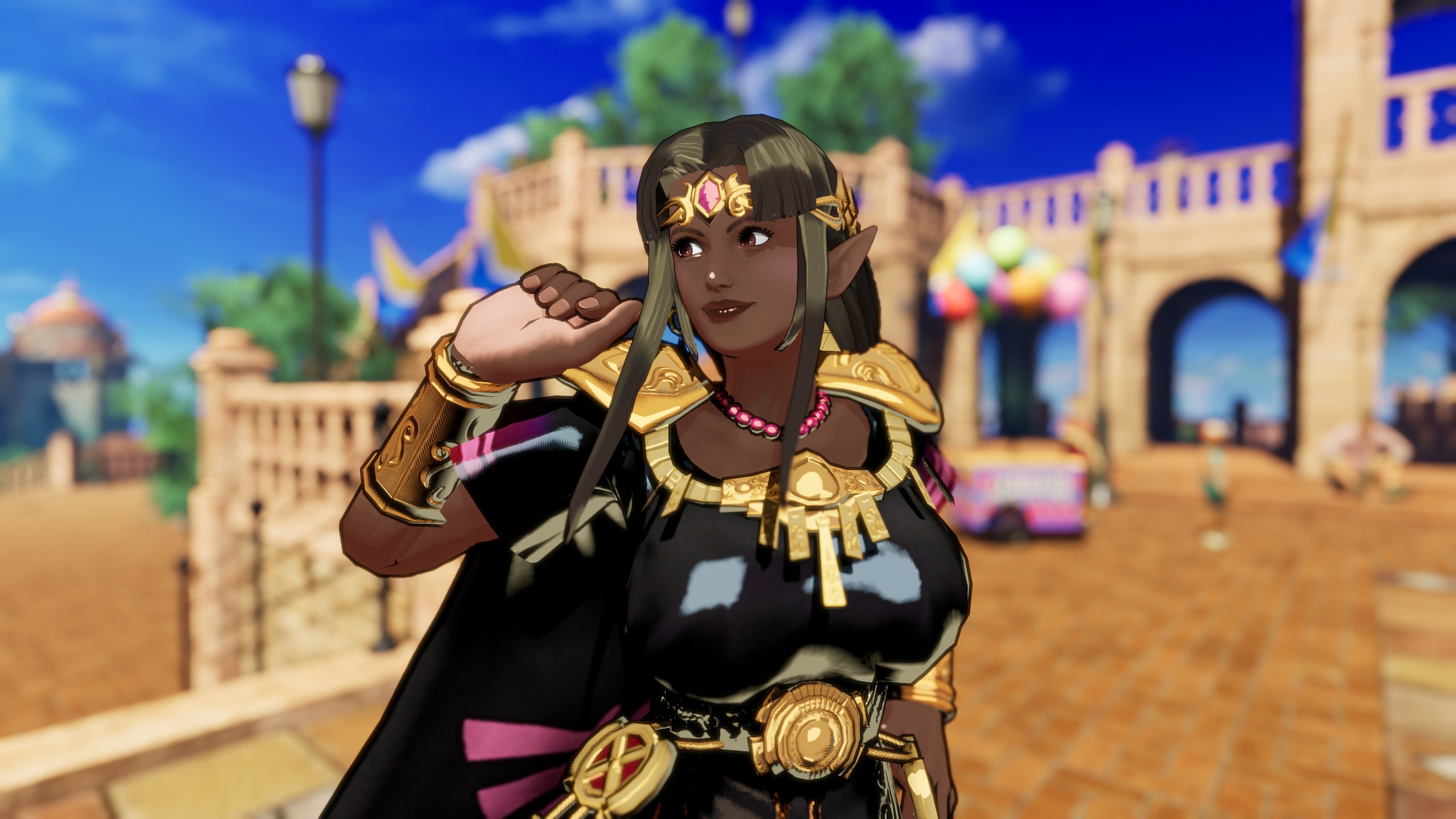 Princess Zelda over B. Jenet Mod for Fatal Fury: City of the Wolves ...