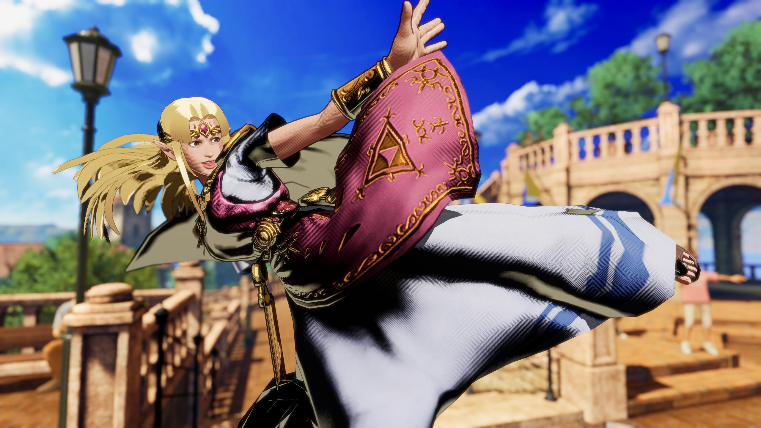 Princess Zelda over B. Jenet Mod for Fatal Fury: City of the Wolves ...