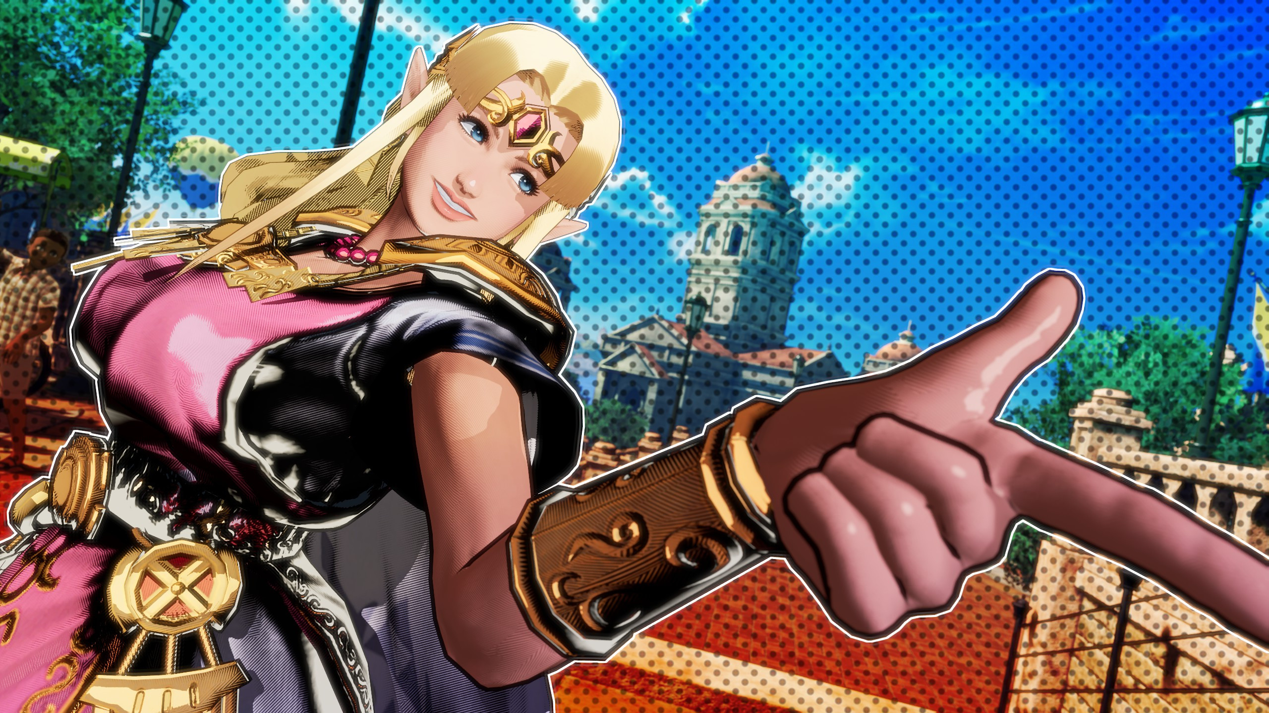 Princess Zelda over B. Jenet Mod for Fatal Fury: City of the Wolves ...