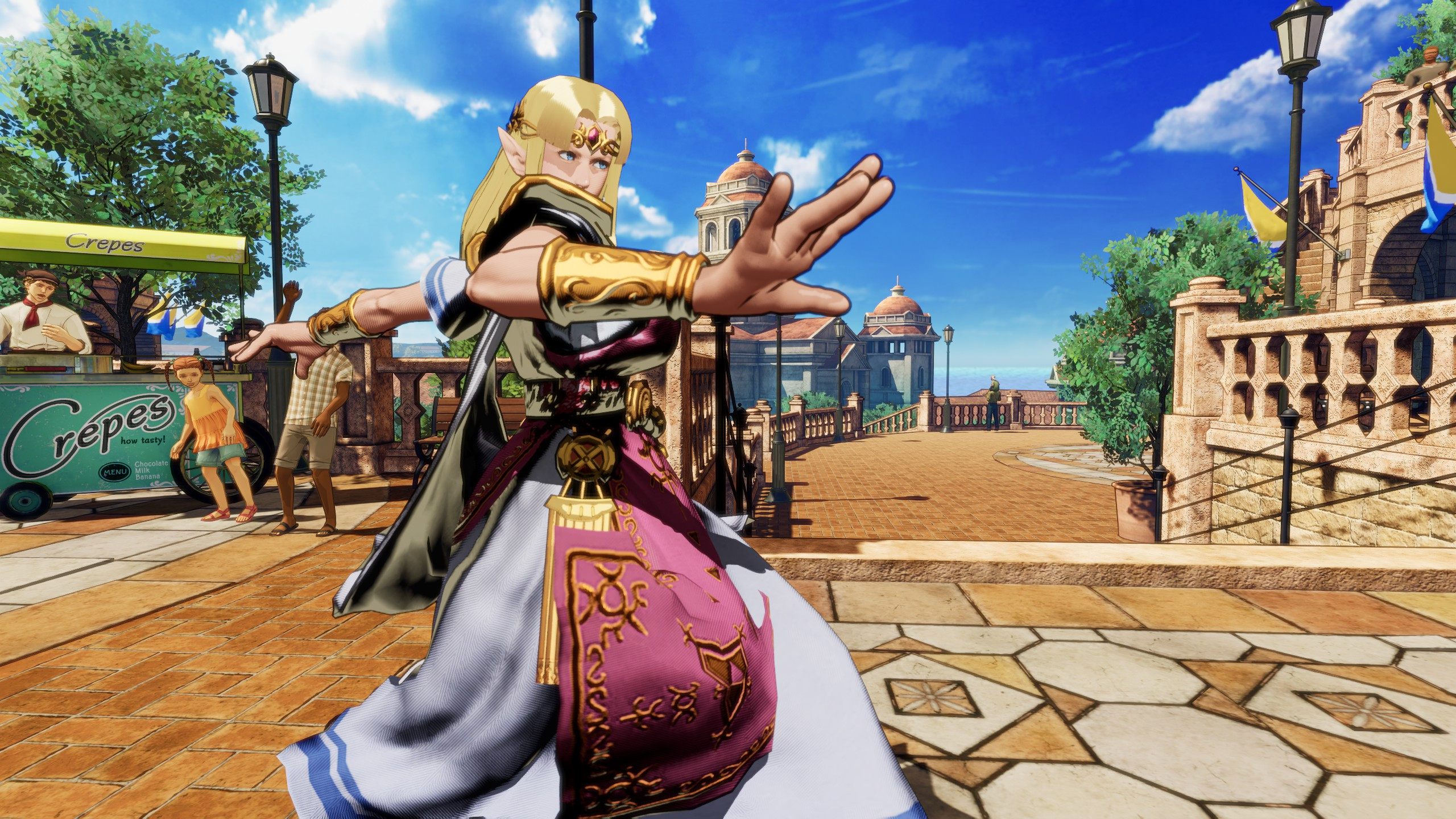 Princess Zelda over B. Jenet Mod for Fatal Fury: City of the Wolves ...