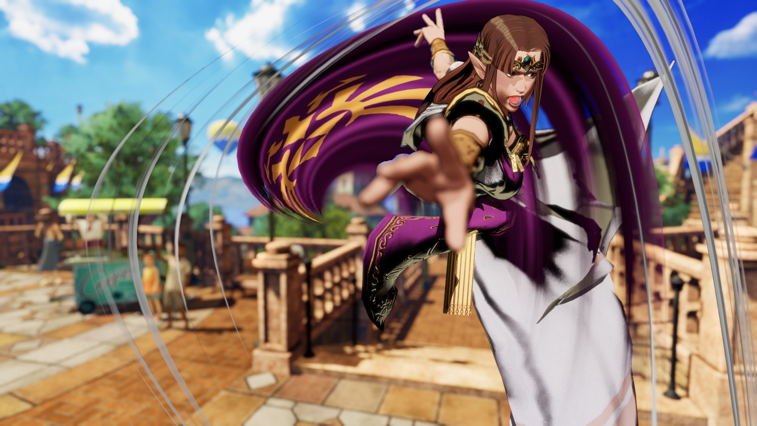 Princess Zelda over B. Jenet Mod for Fatal Fury: City of the Wolves ...