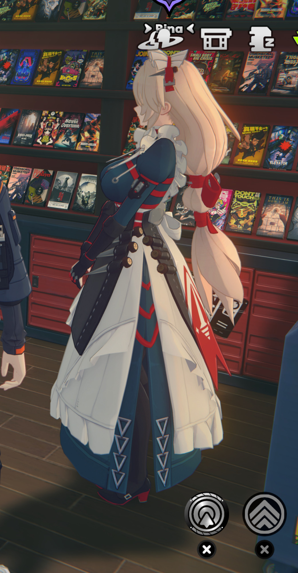 Rina Redblue Recolor Mod for Zenless Zone Zero | ZZZ Mods