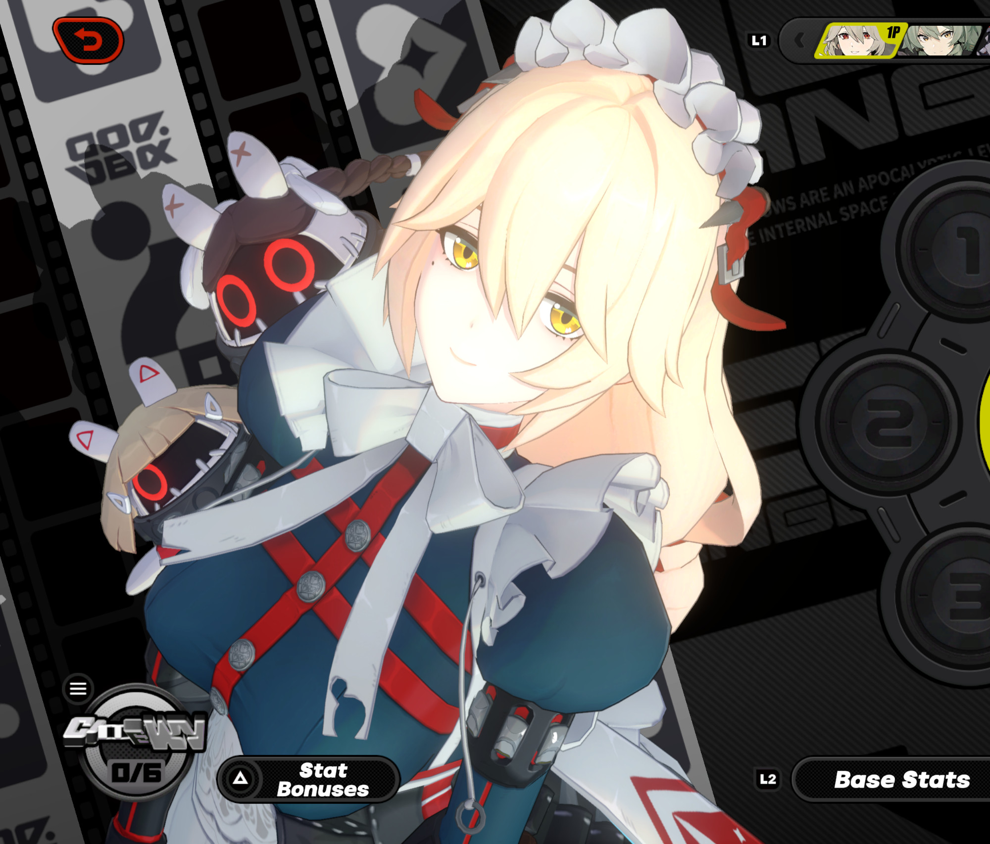 Rina Redblue Recolor Mod for Zenless Zone Zero | ZZZ Mods