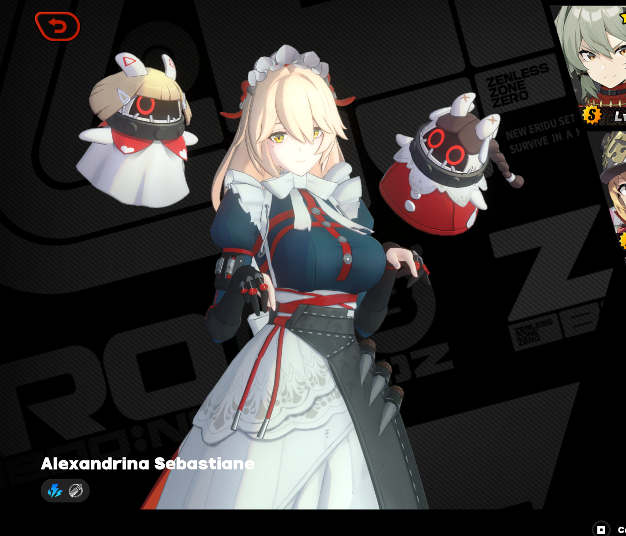Rina Redblue Recolor Mod for Zenless Zone Zero | ZZZ Mods
