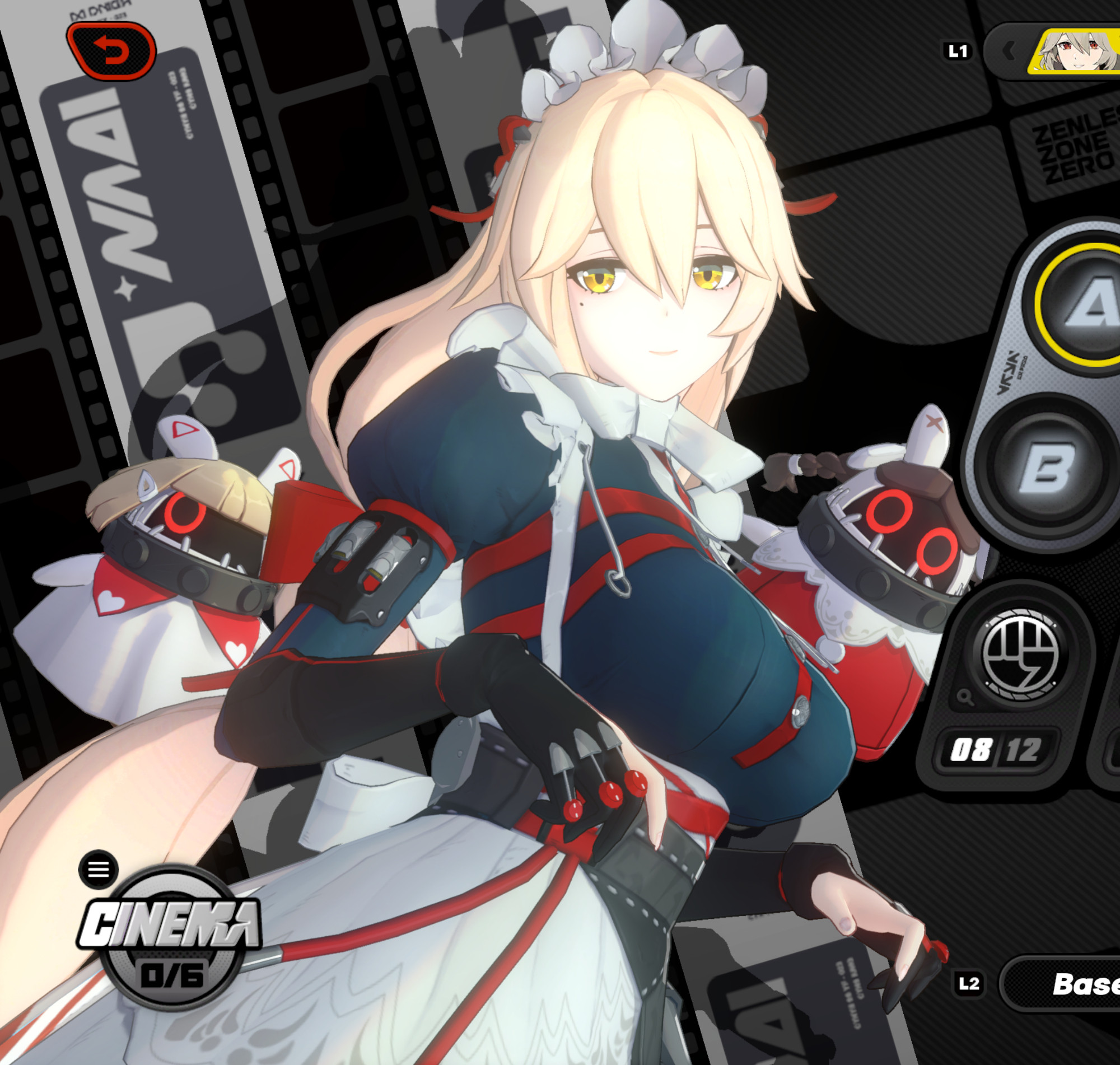 Rina Redblue Recolor Mod for Zenless Zone Zero | ZZZ Mods