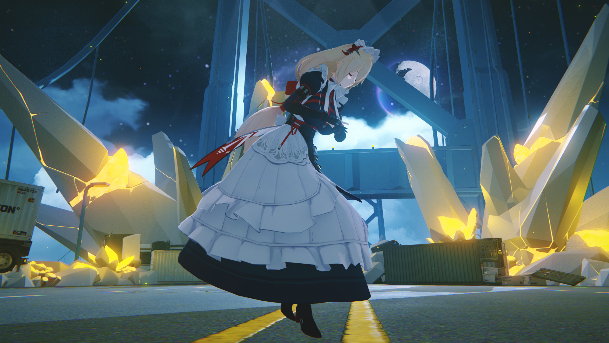 Rina Redblue Recolor Mod for Zenless Zone Zero | ZZZ Mods