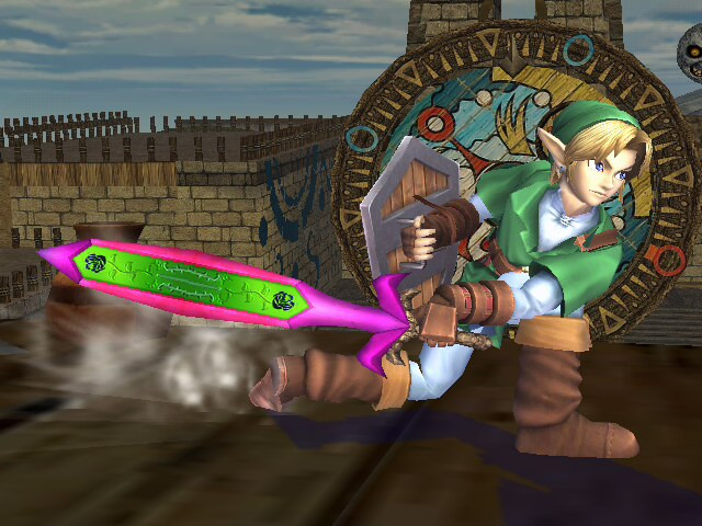 Link Soul Calibur 2 Weapons Mod for Super Smash Bros. Brawl | Brawl Mods