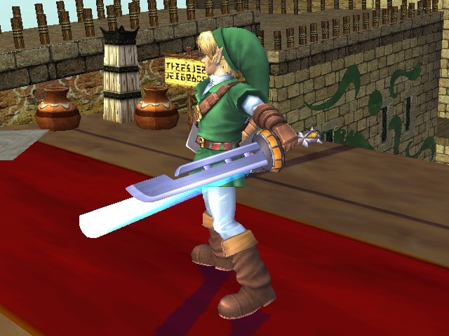 Link Soul Calibur 2 Weapons Mod for Super Smash Bros. Brawl | Brawl Mods