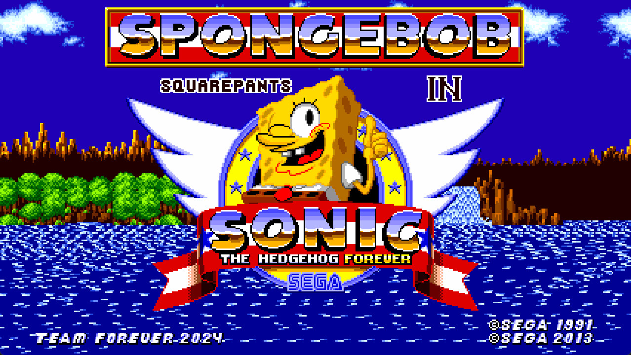 Sonic Forever - SpongeBob SquarePants Mod for Sonic the Hedgehog ...