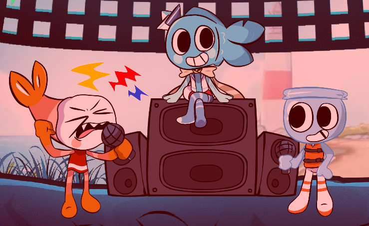 Killer Scream Dandy's world Reskin/cover Mod for Friday Night Funkin ...