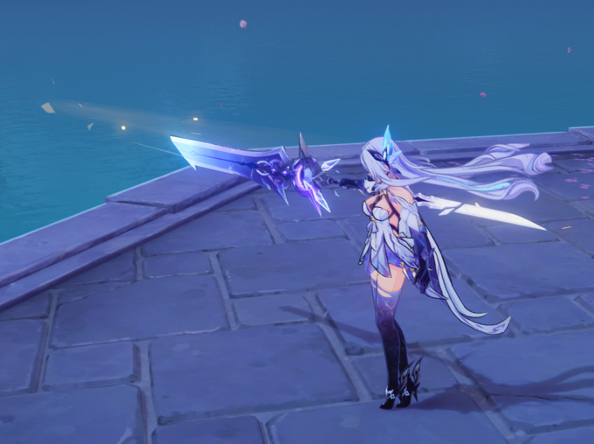 Shadow Phantom over Azurelight Mod for Genshin Impact | GI Mods