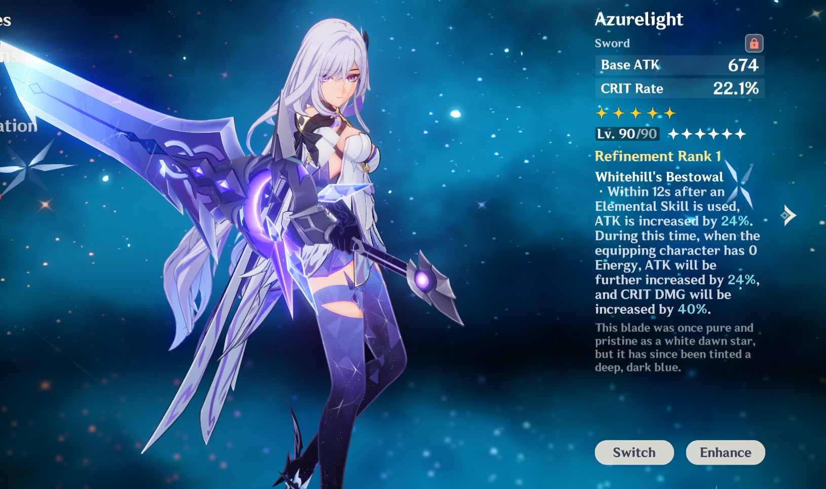 Shadow Phantom over Azurelight Mod for Genshin Impact | GI Mods